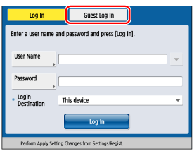 Specifying the Device Preferences Using User Authentication