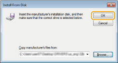 Installing to Use WSD - MF Driver Installation Guide