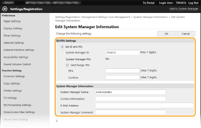 Setting Up Menu Options from Remote UI