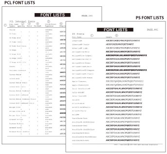 Checking the Font Lists for Available Fonts