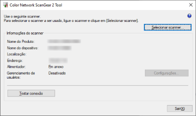Sobre o Color Network ScanGear 2