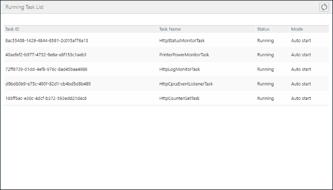 Checking the Status of Executing Tasks