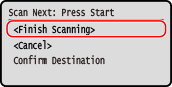 Scanning Using the Shortcut Key (Saving to a Computer)