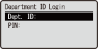 Changing Login Services