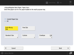 Registering a New Paper Type